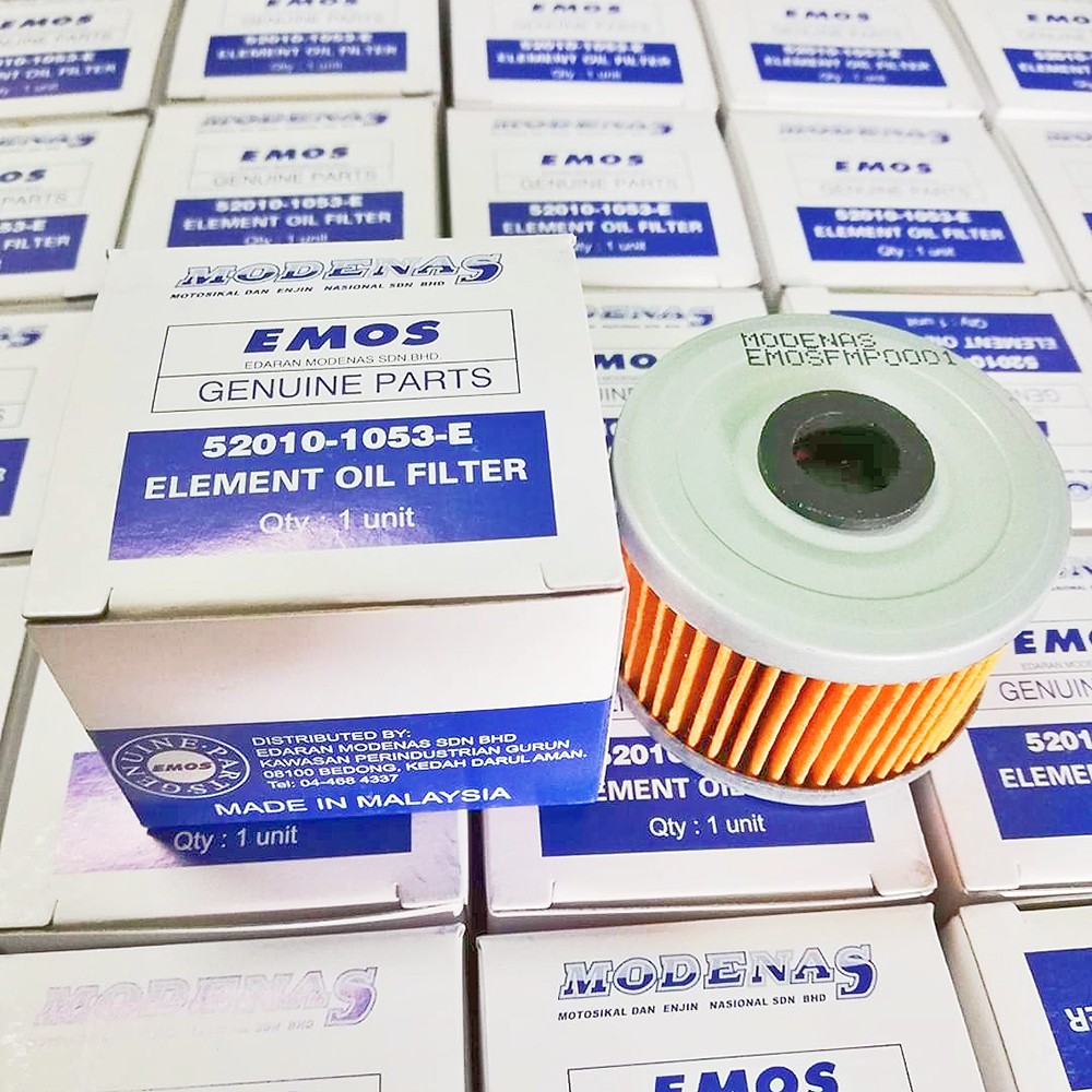 OIL FILTER EMOS ORI MODENAS KRISS KRISS 2 KRISTAR GT128 CT110 | Shopee ...