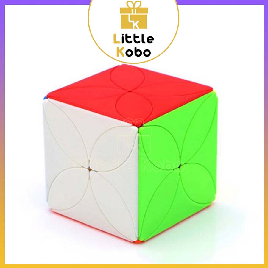 Rubik Four Leaf Clover Cube Four Leaf Clover Stickerless Rubic ...