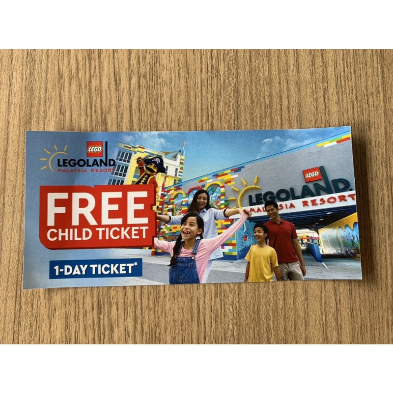 SALE-LegoLand Child Ticket (1-Day Ticket) | Shopee Malaysia