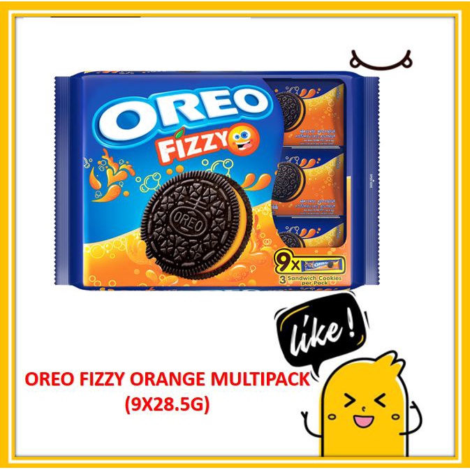 Oreo Fizzy Orange Multipack (9X28.5G) | Shopee Malaysia