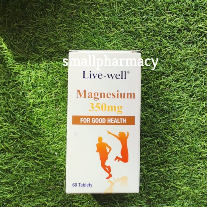 LIVE-WELL MAGNESIUM 350MG 60S 202468 | Shopee Malaysia