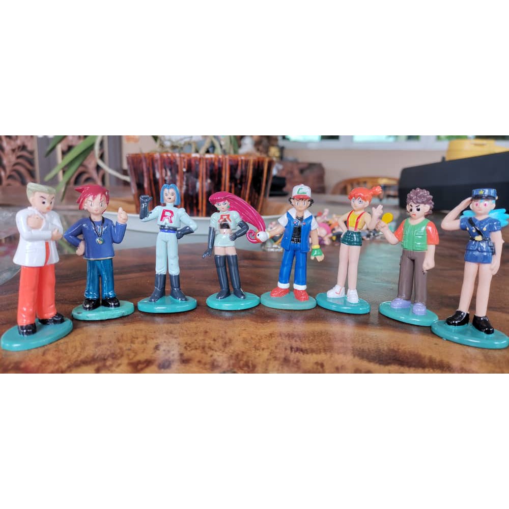 Pokemon Trainers 7 Mini Figures | Shopee Malaysia