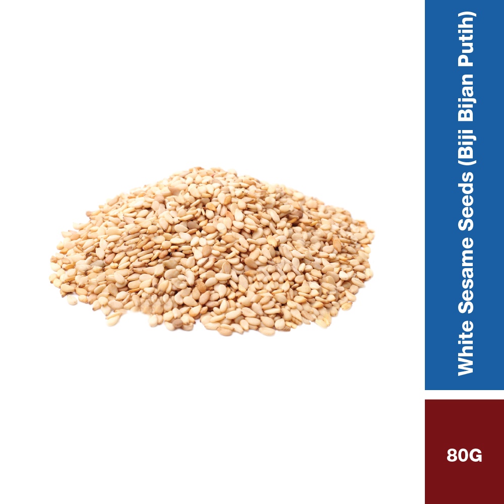 White Sesame Seeds / Bijan Putih (80g) | Shopee Malaysia