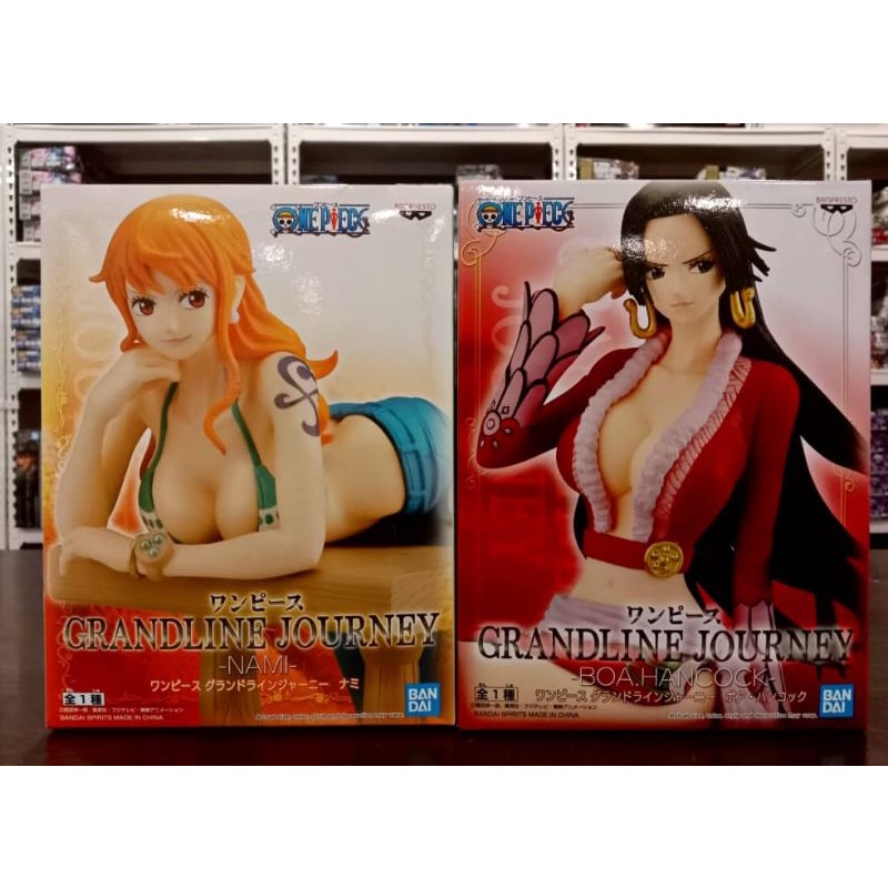 Original Banpresto One Piece Grandline Journey Nami And Boa Hancock Shopee Malaysia