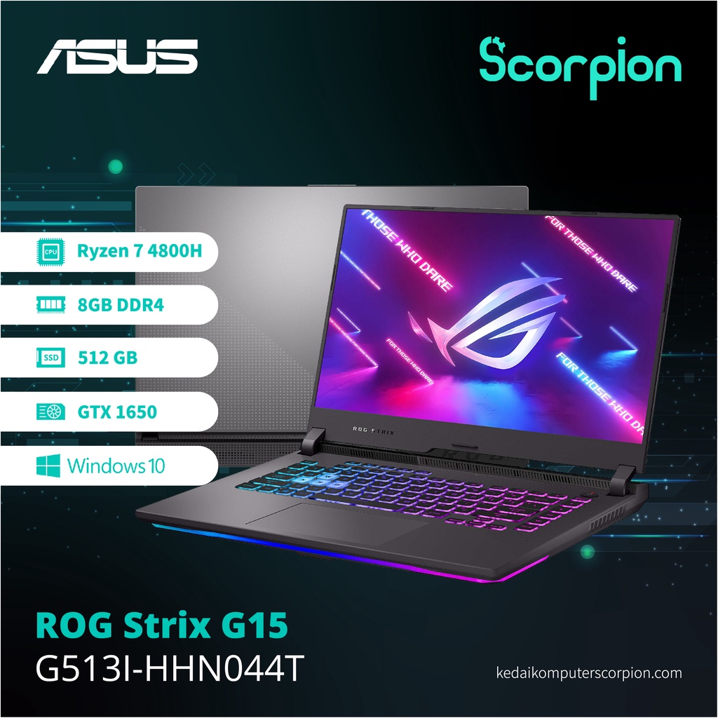 Asus ROG Strix G15 G513I-HHN044T Gaming Laptop | Shopee Malaysia