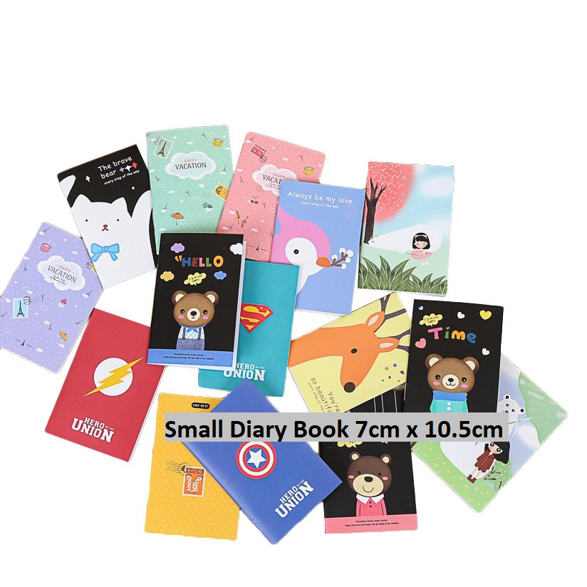 Cute Mini Small Notebook Buku Nota Kecil Comel Gift | Shopee Malaysia
