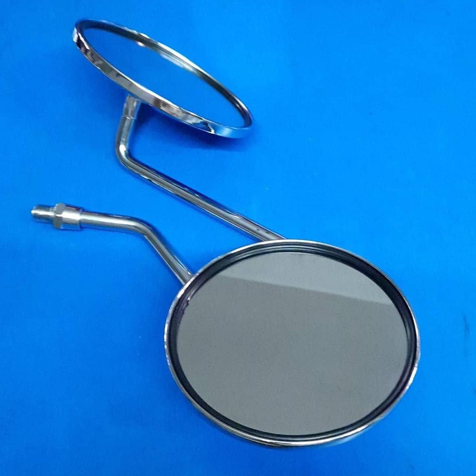 Demak DJ90 / WMOTO Club Classic 110 - Mirror Set (LH+RH)- Chrome ...