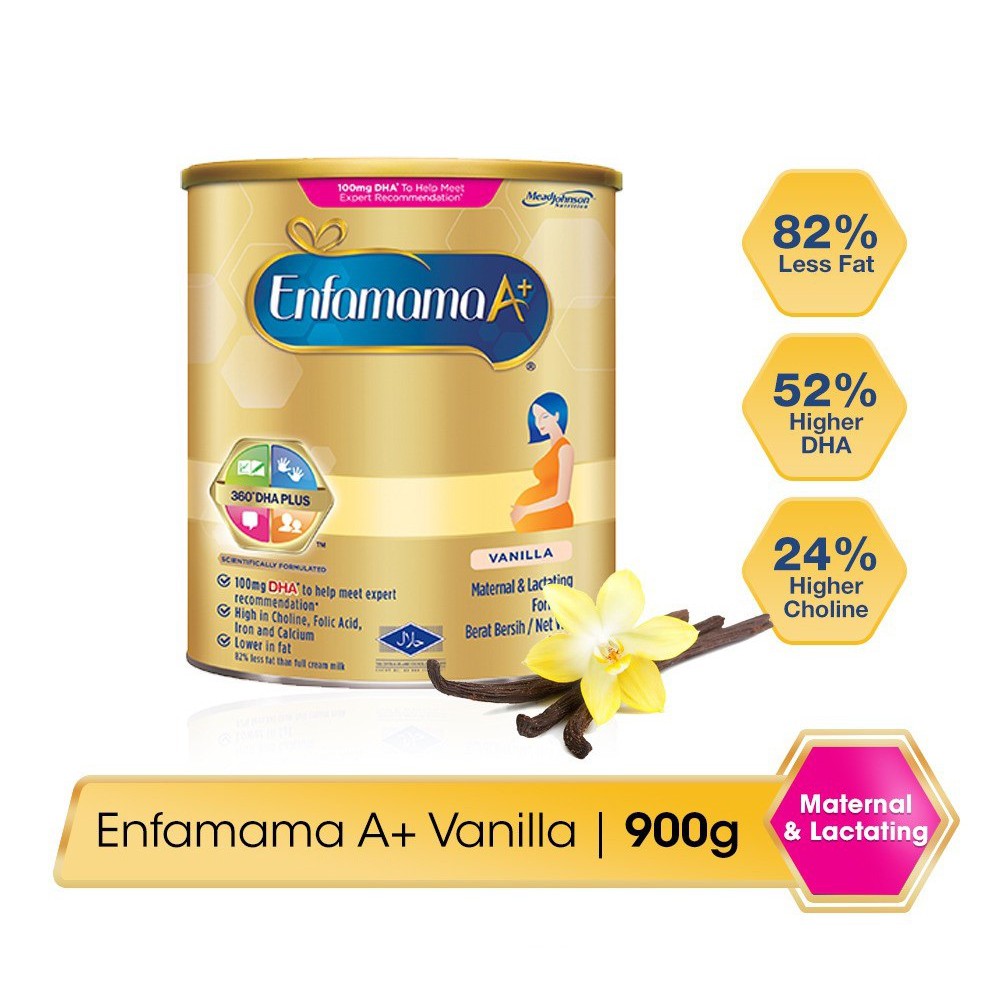 Enfamama A+ [Vanilla/Chocolate] 900g (Maternal & Lactating Milk Formula ...
