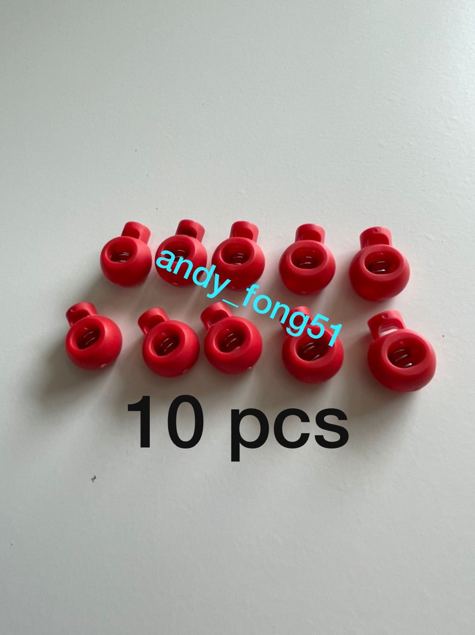 NETTING HOOK LOCK / PLASTIC RED BALL LOCK / 10 PCS | Shopee Malaysia