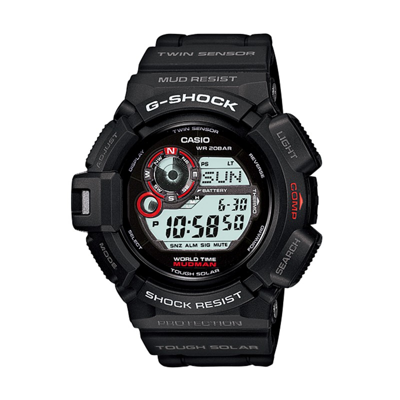 Casio G-Shock Mudman Series Black Resin Watch G9300-1D G-9300-1D G-9300 ...