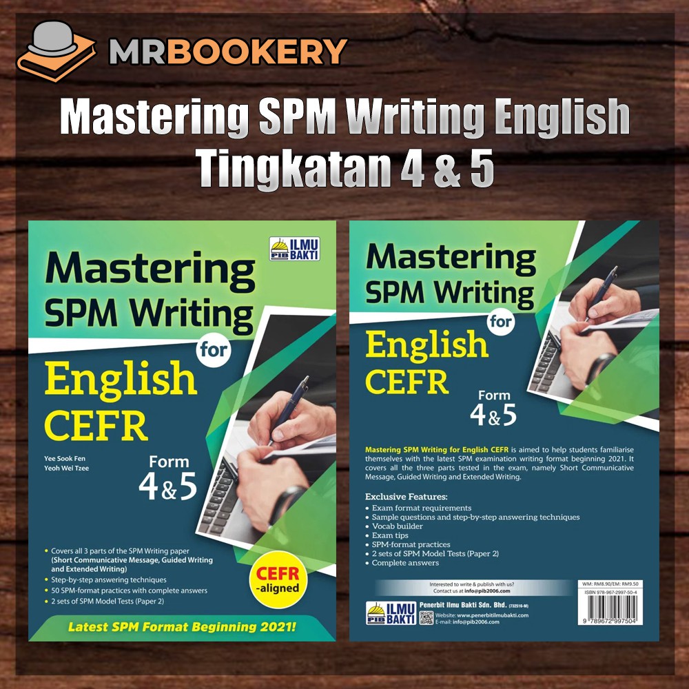 [MrBookery] Mastering SPM Writing for English CERF Form 4 & 5 (2021 ...
