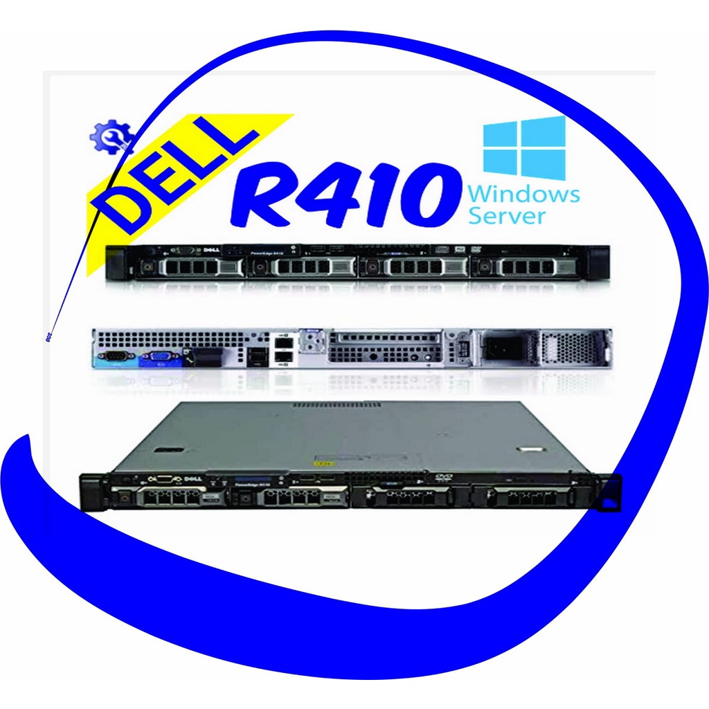 Dell Poweredge R410 1u rack server 8Core-CPU 16Gb-RAM 73GB-HDD | Shopee Malaysia
