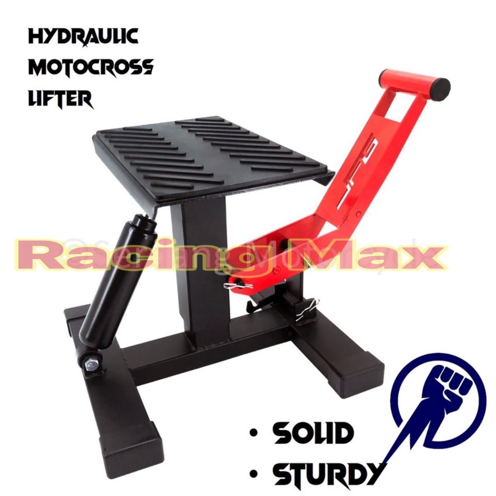 1000KG Motorcycle Jack Scissors Motocross Stand Lifter Scrambler Jack ...