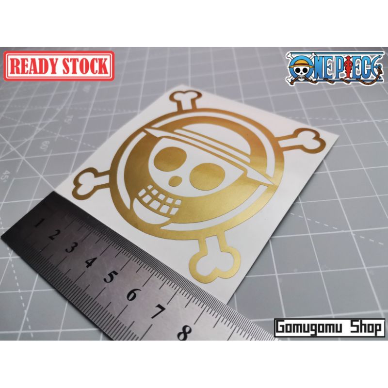 One Piece Monkey D Luffy Logo cutting sticker | Shopee Malaysia