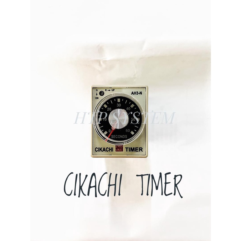 (ORIGINAL) CIKACHI ANALOGUE 240V 60SEC TIMER (QUALITY) | Shopee Malaysia