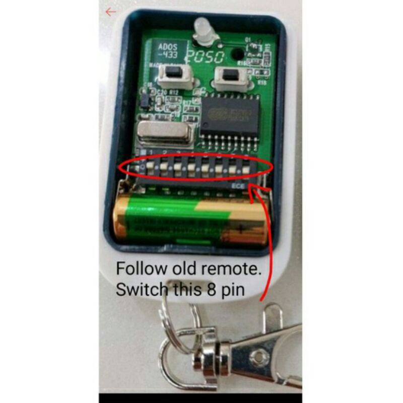 Autogate Remote Controller SMC5326 433Mhz DNOR Made in Taiwan | Shopee ...
