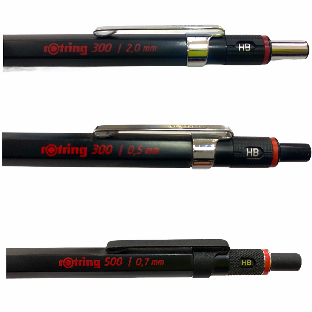Rotring 300 Series Mechanical Pencil 0.5/0.7/2.0 mm. | Shopee Malaysia