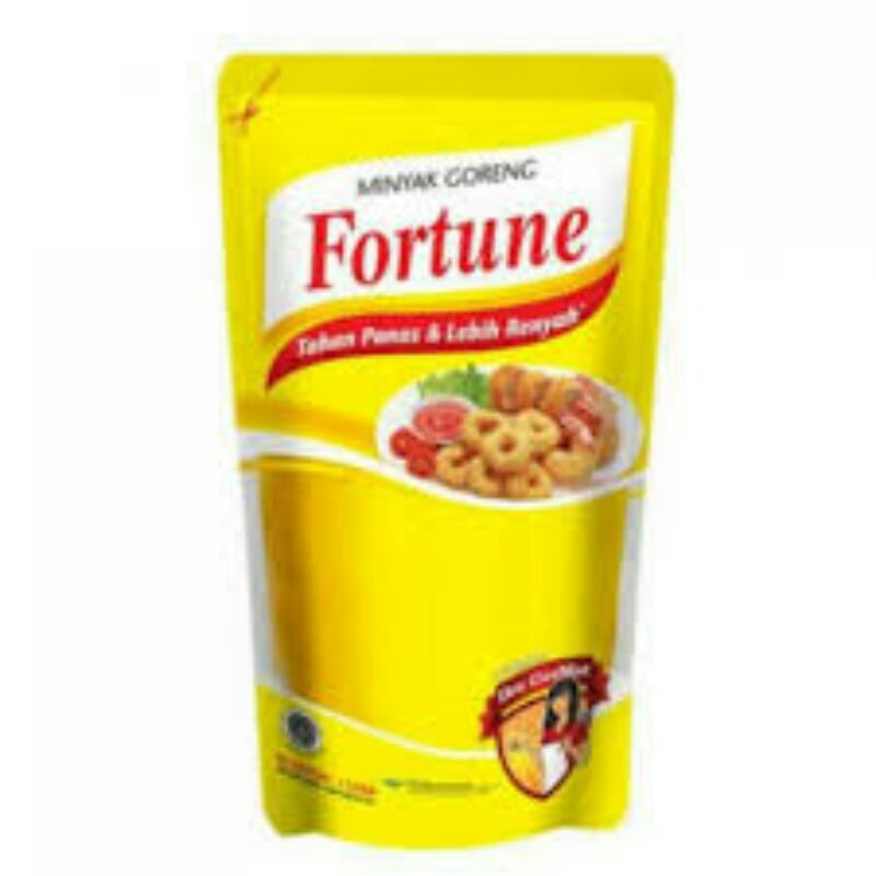 Fortune Cooking Oil 1 liter Pouch Packaging | Shopee Malaysia
