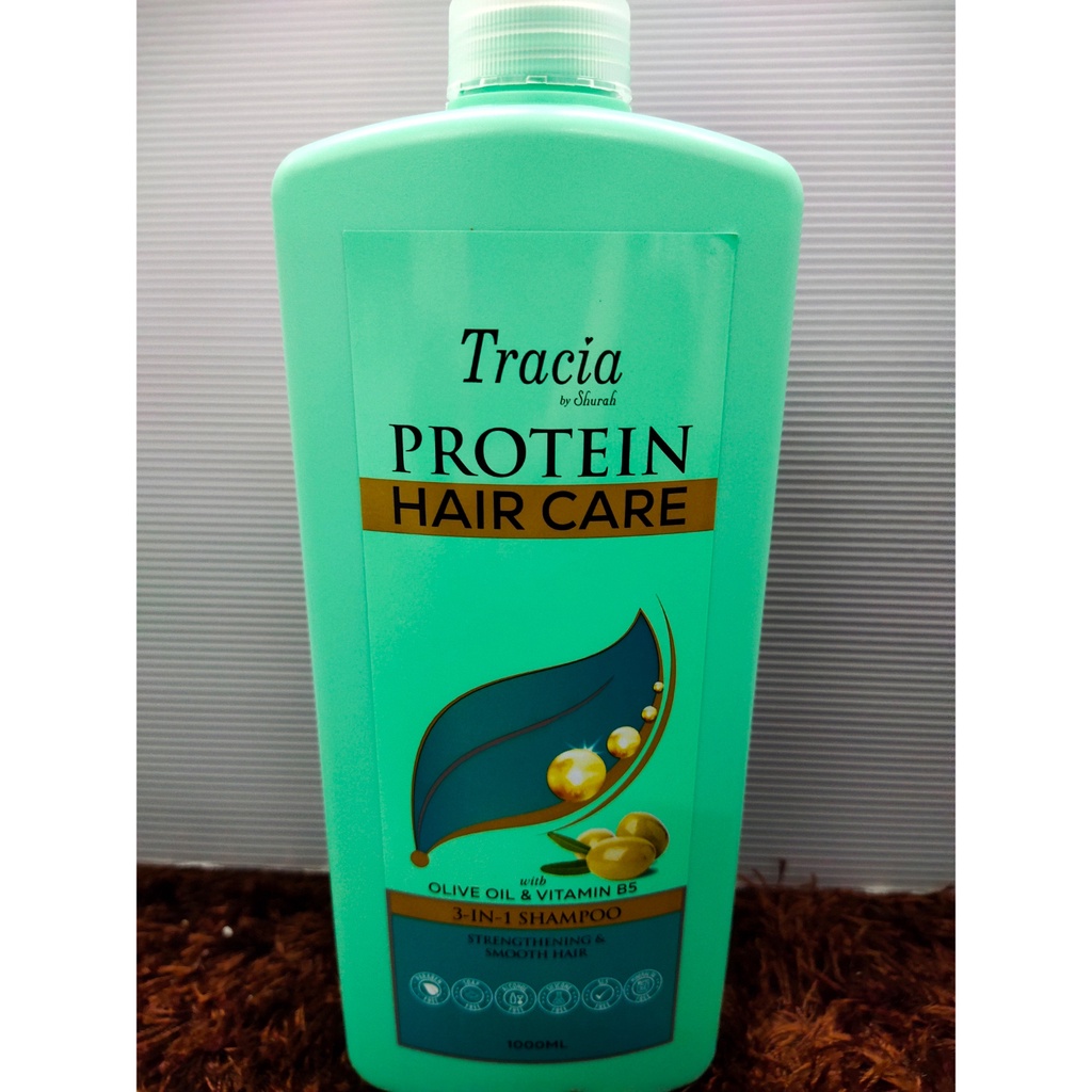 Tracia - Protein Hair Care Shampoo & Conditioner 1000ml | Shopee Malaysia