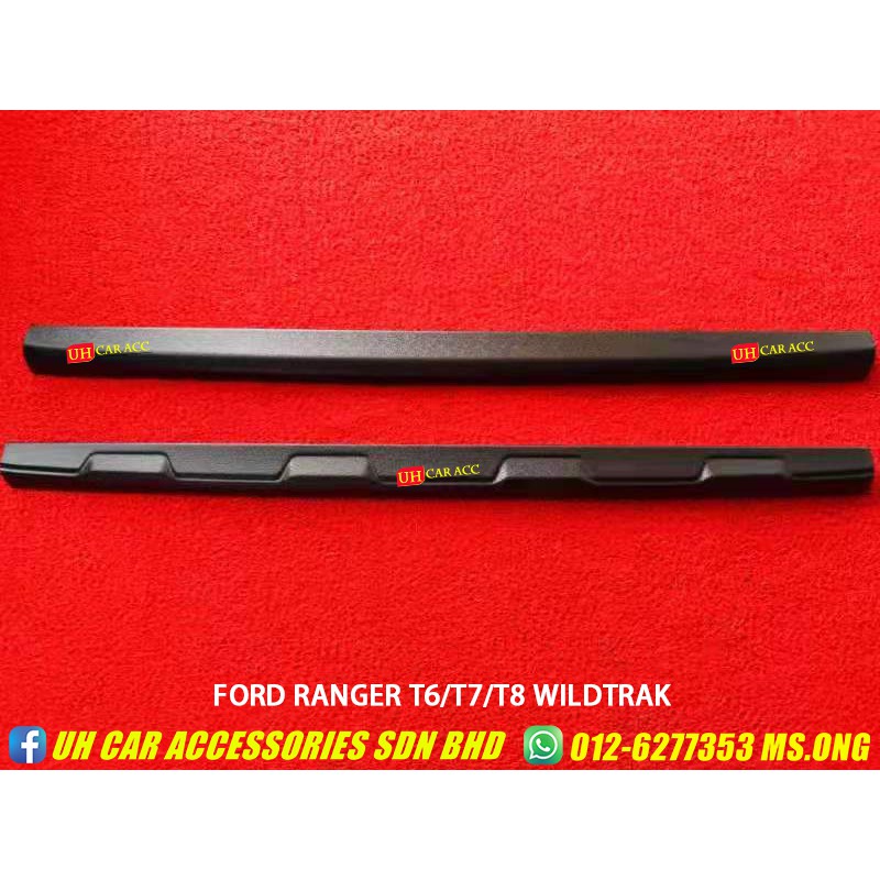 Ford Ranger T6 T7 T8 Wildtrak Raptor Rear Tailgate Trunk Rail Guard ...