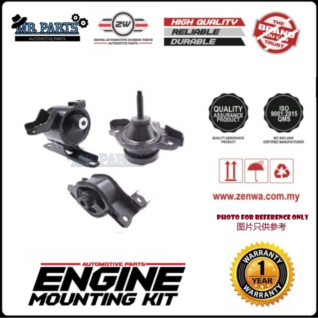 HONDA CITY SEL ENGINE MOUNTING KIT SET (ZW) | Shopee Malaysia