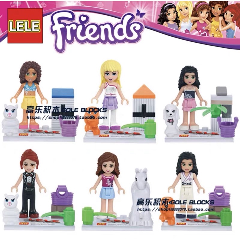 LELE Friends Lego Brick Blocks | Shopee Malaysia