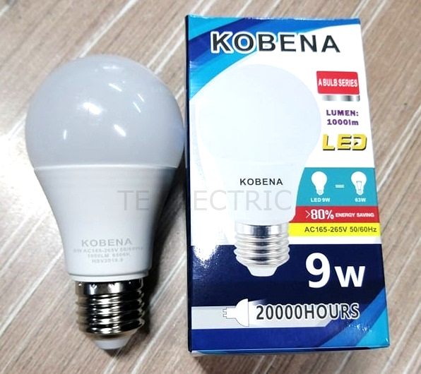 KOBENA 9W E27 LED BULB A60 LIGHT 1000 LUMEN (6500K DAYLIGHT) | Shopee ...