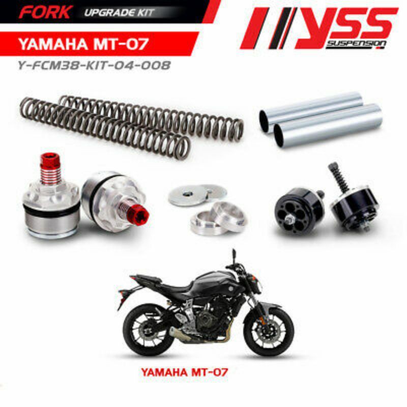 FR FORK SPRING KIT YSS YAMAHA SUZUKI V STORM MT07 MT09 TRACER R15 R25 ...