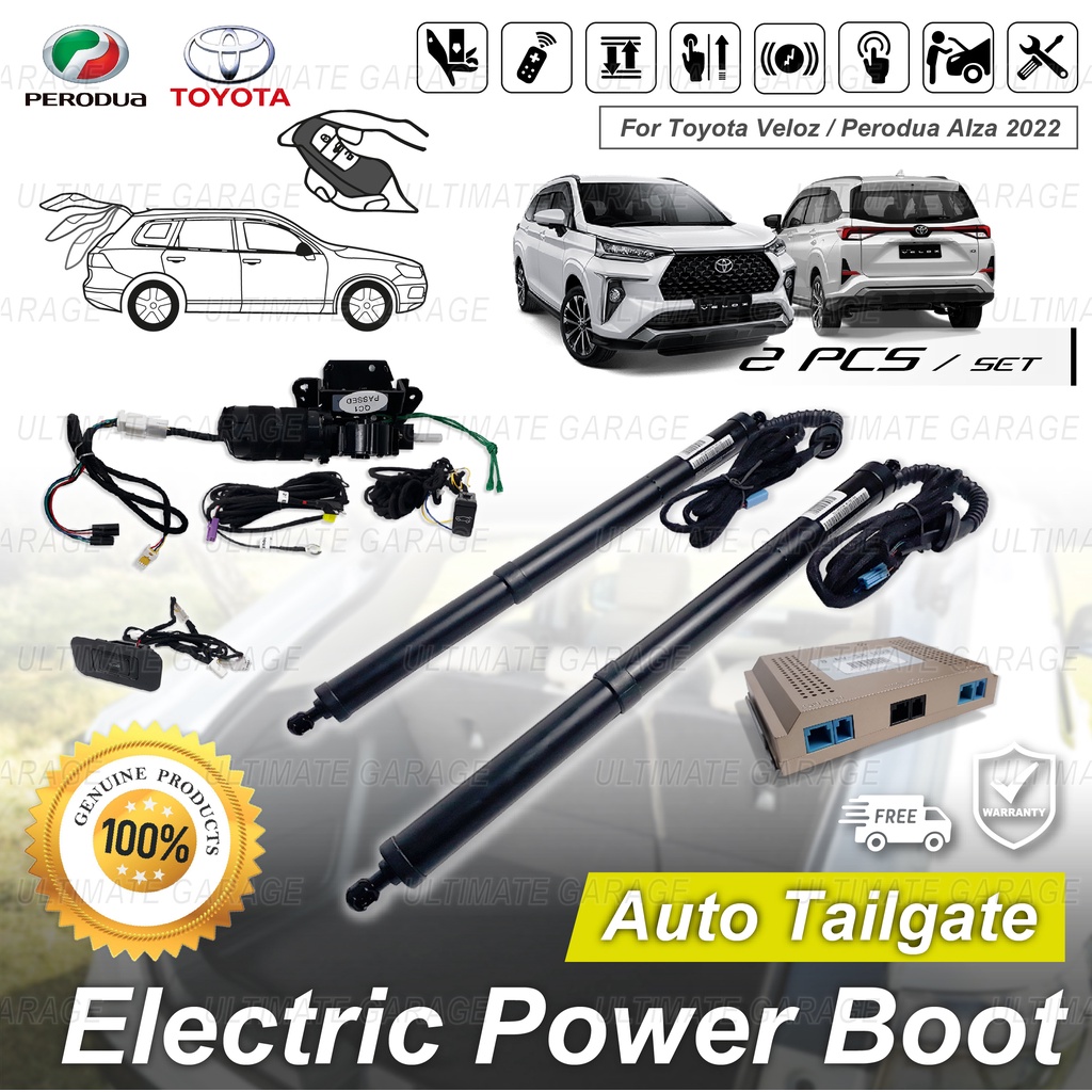 Toyota Veloz Perodua Alza 2022 Plug & Play Electric Auto Tailgate Power ...