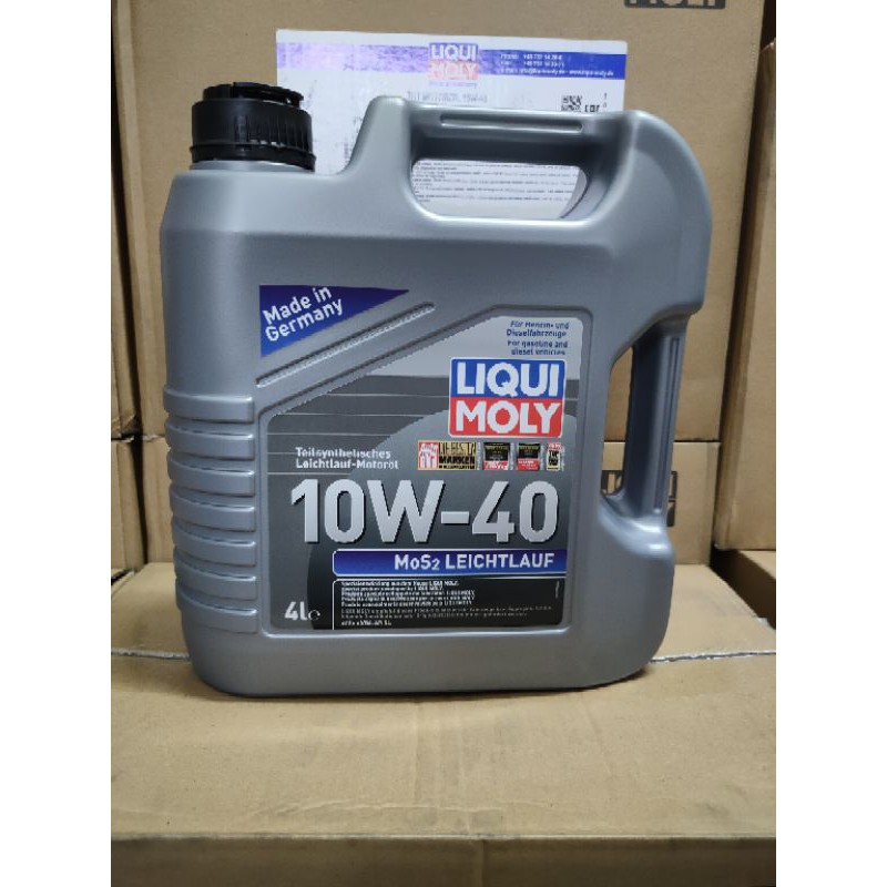 LIQUI MOLY 10W40 MOS2 LEICHTLAUF 4L 100% Original | Shopee Malaysia
