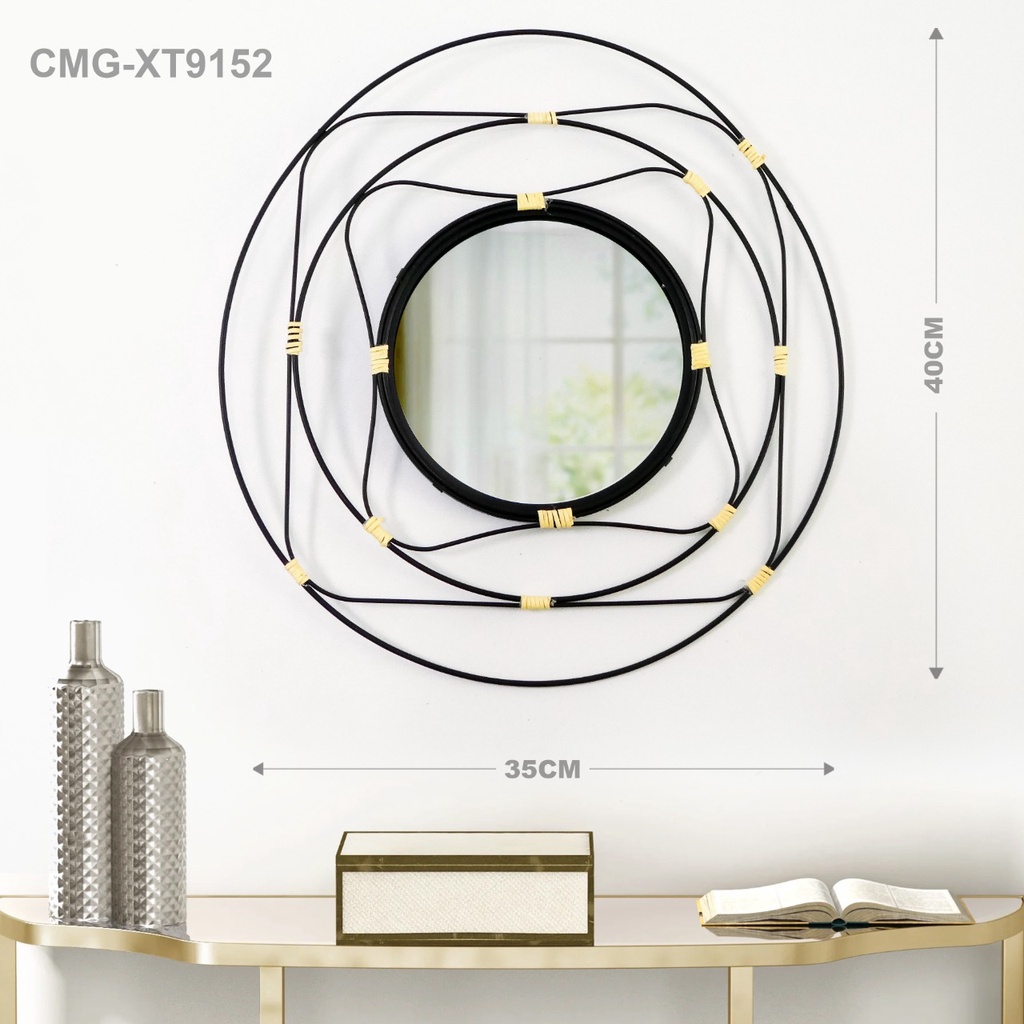 Aesthetic Hanging Mirror / Wall Makeup Mirror / Imported Shaped Mirror ...