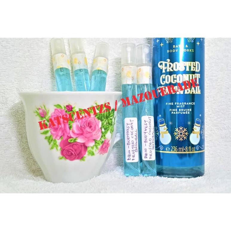 TRIAL/REPACK/DECANTS/SAMPLE (+-10ML/G) – BATH & BODY WORKS – BODY MIST ...