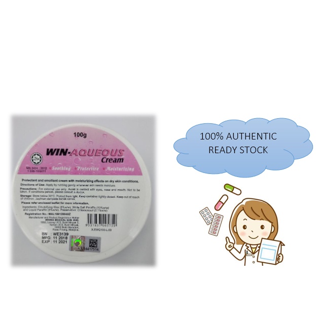 WIN-AQUEOUS CREAM (100G) | Shopee Malaysia