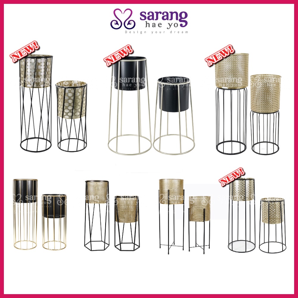 Flower Vase Aesthetic Flower Vase Stand Flower Vase Gold Pasu Emas ...