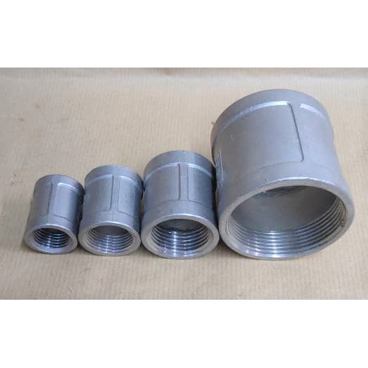 Stainless Steel Threaded Coupling 304# Pipe Fitting. Socket. | Shopee ...