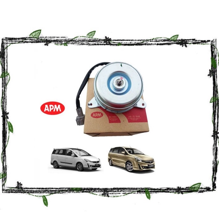 APM GENUINE RADIATOR FAN MOTOR PROTON EXORA CPS AND EXORA BOLD TURBO ...