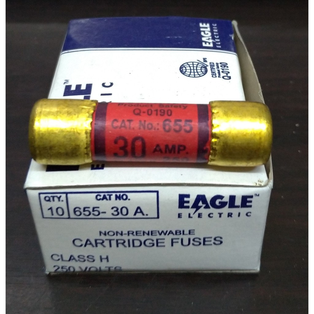 Eagle Electric Fuse 30 Ampere 655 250v | Shopee Malaysia