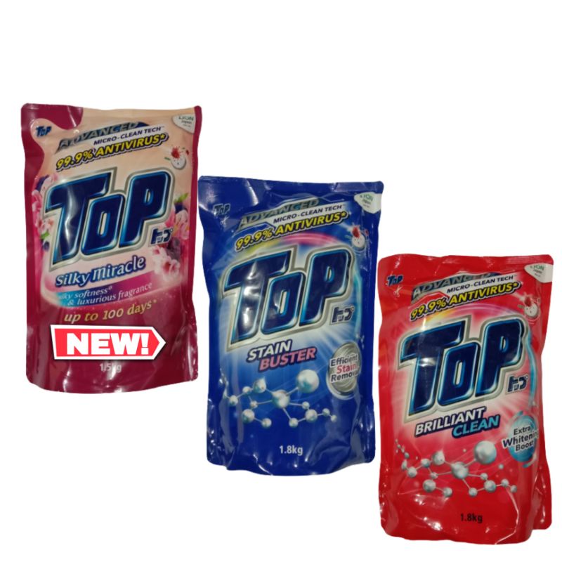 Top Detergent Liquid 1.5 Kg / Cleaning Clothes / Sabun Pencuci Kain ...
