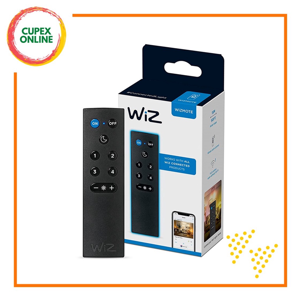 PHILIPS WIZ Remote Control with Batteries (cupex) | Shopee Malaysia