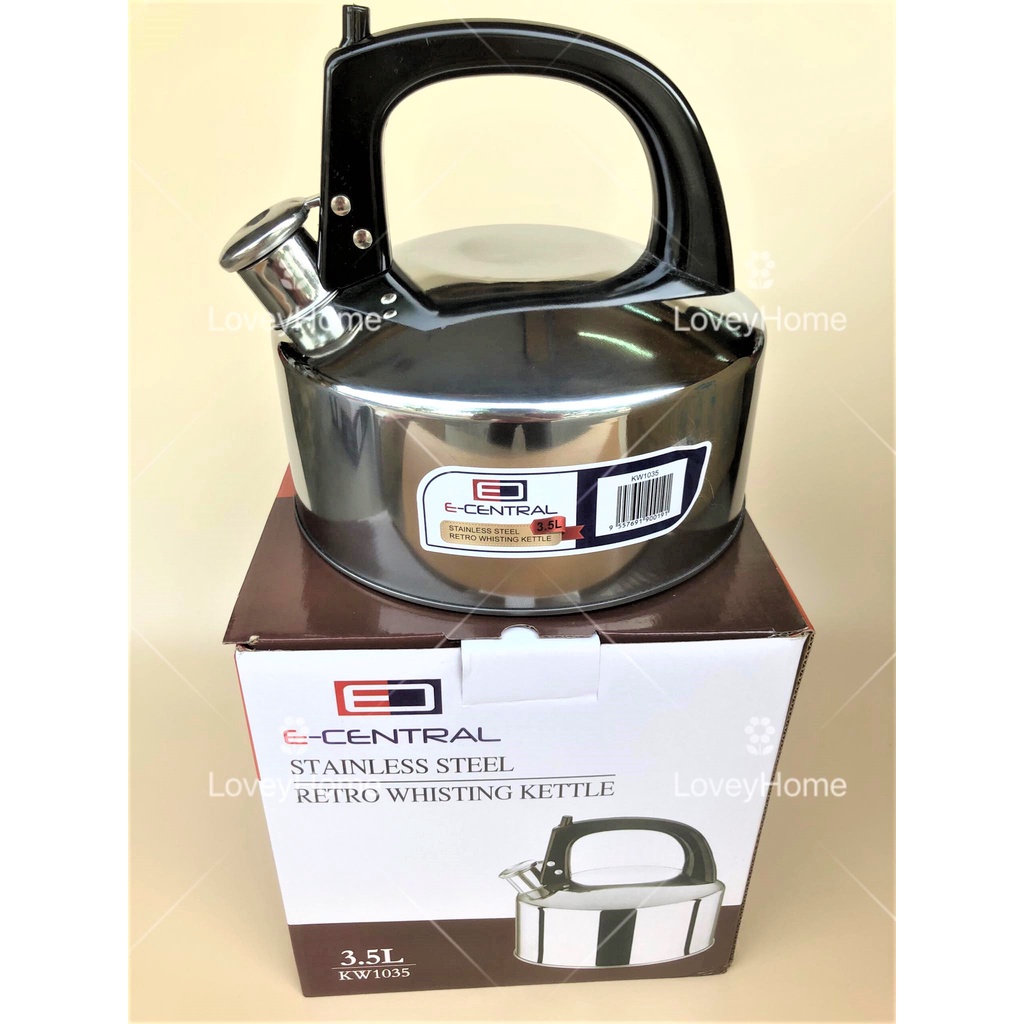 Whistling Kettle Stainless Steel Boil Hot Water Cooker Ketel Air Cerek ...