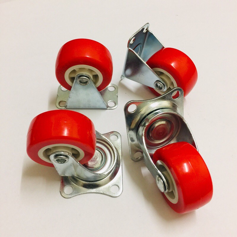 RODA, Castor wheel swivel Rubber Plastic / Roda getah plastik berputar ...