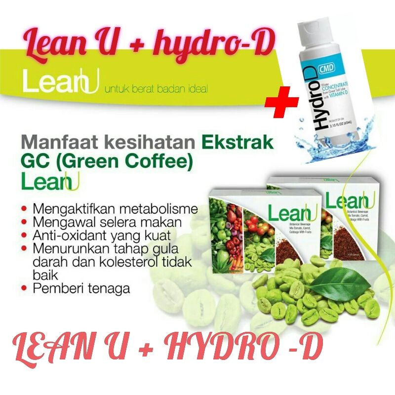LeanU + Hydro-D cmd 65ml | Shopee Malaysia