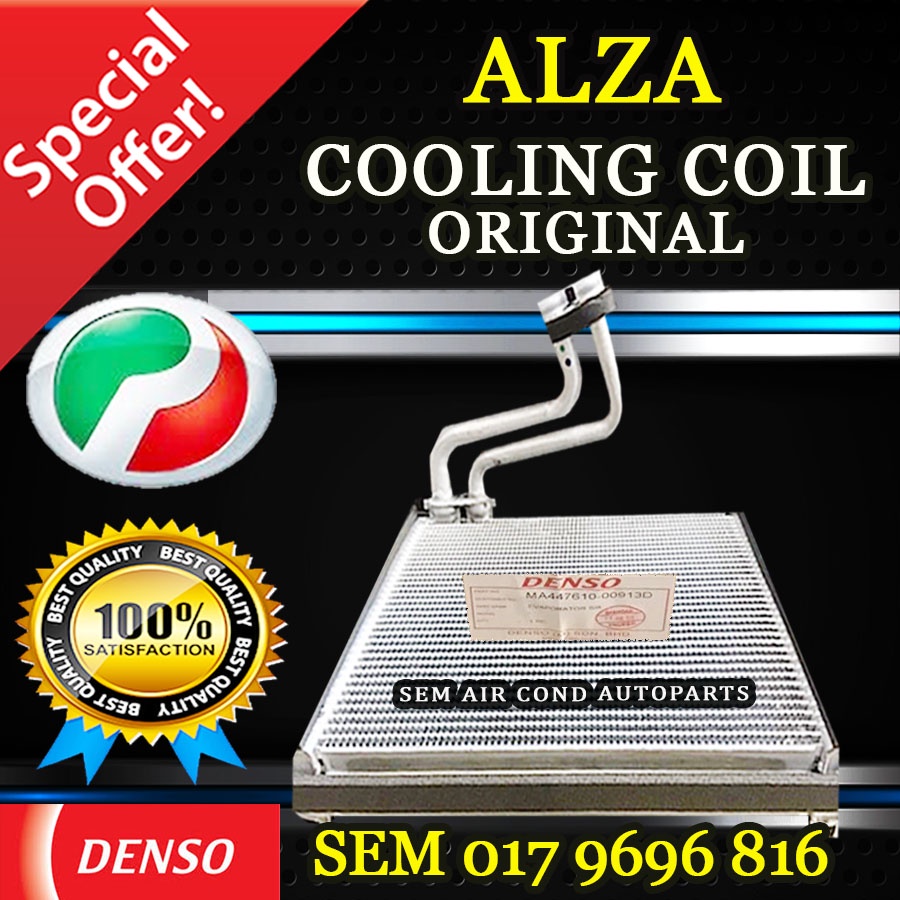 PERODUA ALZA 2009-2020 ORIGINAL DENSO ND COOLING COIL/ EVAPORATOR (CAR ...
