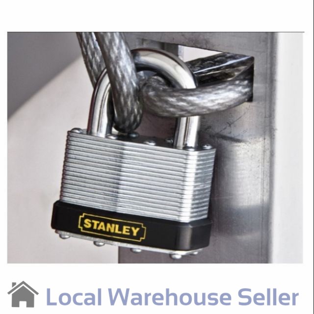 HEAVY DUTY Hardened Steel S827-022 '40MM LAMINATED SECURITY PADLOCK ...