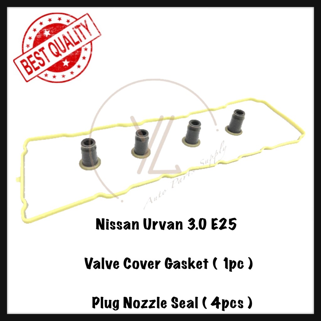 NISSAN URVAN 3.0 E25 ZD30DDT ( SILICONE ) VALVE COVER GASKET & PLUG ...