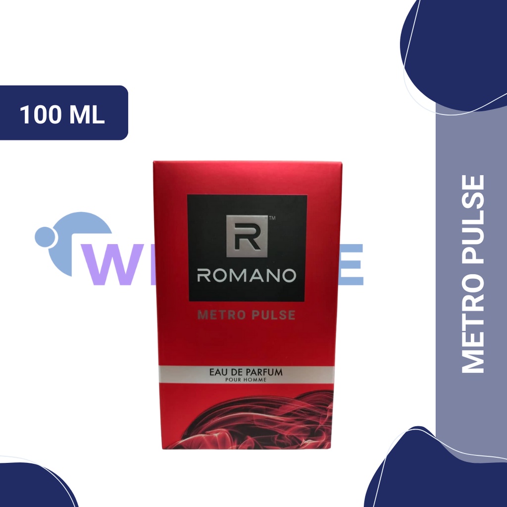 Romano Eau De Parfum EDP (100ml) - (Unique/Force/Urbane Spirit/Metro ...
