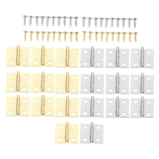 10 Pcs/Set Mini Copper Hinge/ Folding Small Brass Hinge with Nail ...