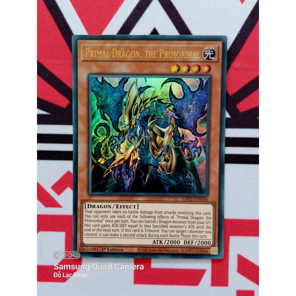 [ Do Lac Shop ] Yugioh Monster Primal Dragon, the Primordial Cards ...