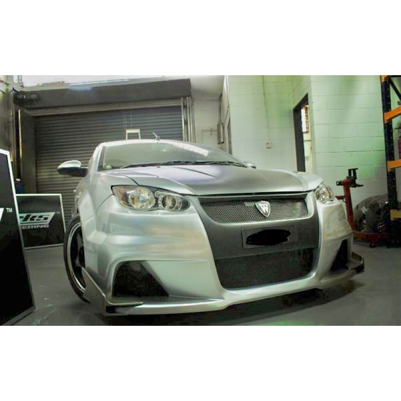 proton satria neo works engineering style bodykit body kit front side ...