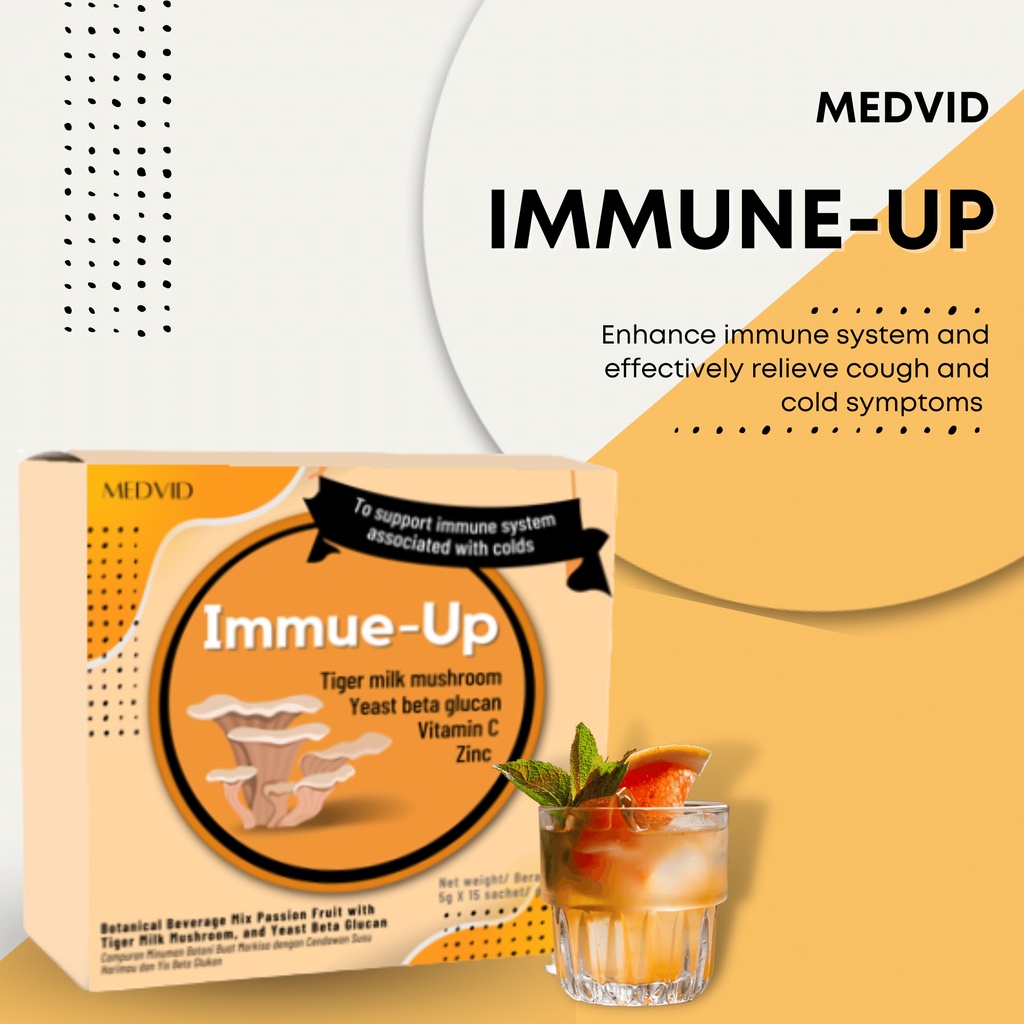MEDVID IMMUNE-UP 5g x 15 sachets/packet | Shopee Malaysia